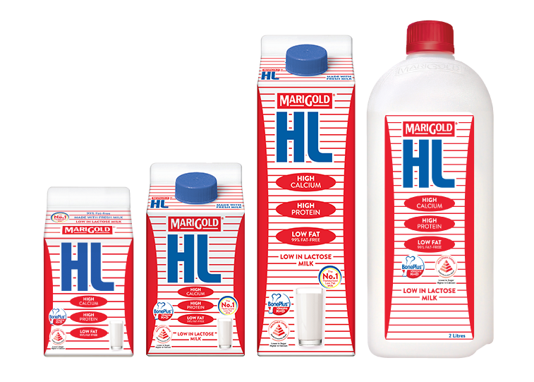 HL Milk | For Health For Life | Marigold