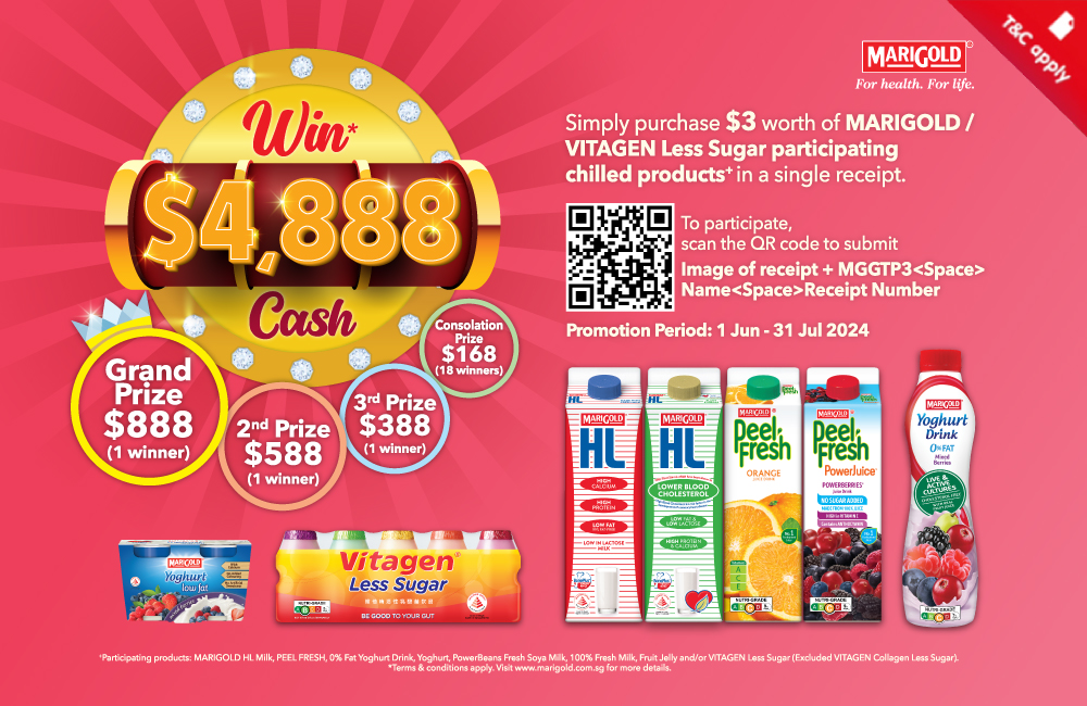Promotions | For Health For Life | Marigold